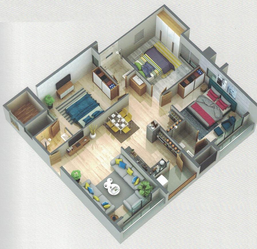 Akshar Avenue Floor Plan Monalisa Township, Junagadh