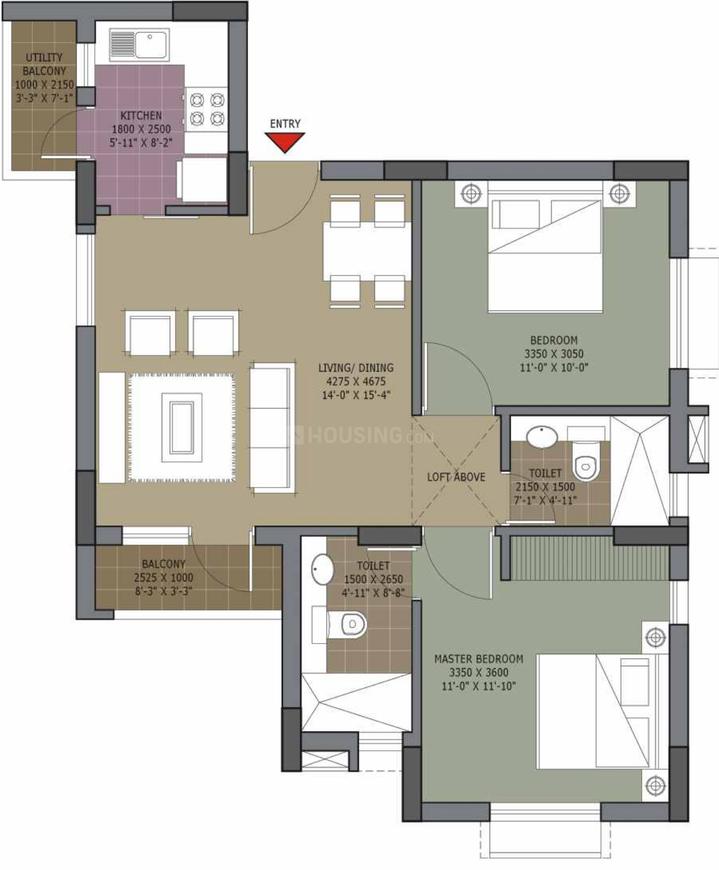 Unitech Vistas in New Town, Kolkata - Price, Reviews & Floor Plan