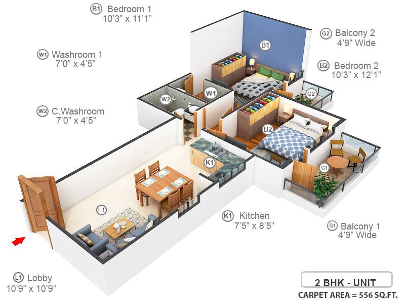 Ocean Seven Buildtech OSB The Venetian in Sector 70, Gurgaon - Price ...