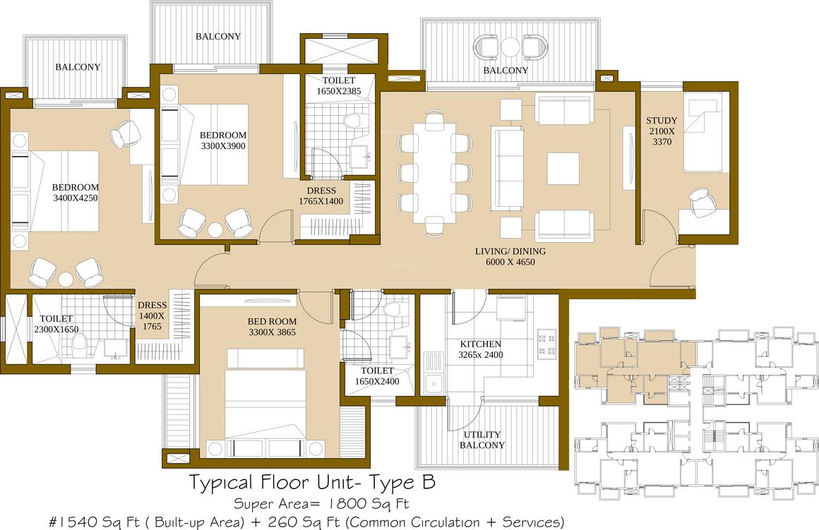 ATS Rhapsody in Sector 1, Greater Noida West, Noida - Price, Reviews ...