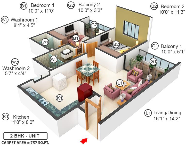 Kesar High Street in Moshi, Pune - Price, Reviews & Floor Plan