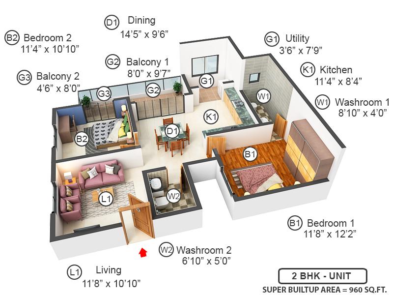 Saibya Square in Begur, Bangalore - Price, Reviews & Floor Plan