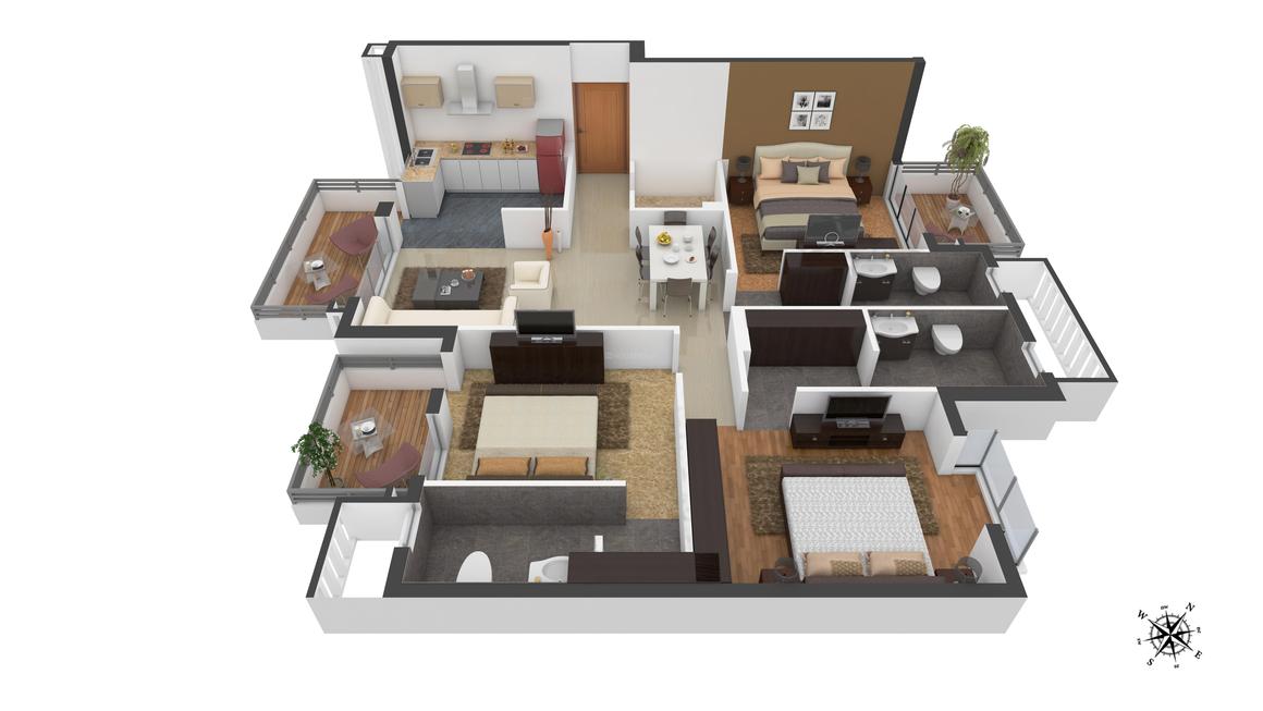 ILD Grand Floor Plan Sector 37C, Gurgaon