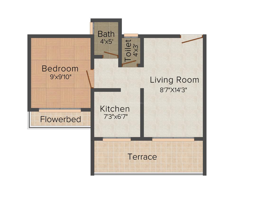 Dubey Gayatri Paradise in Karanjade, Navi Mumbai - Price, Reviews & Floor Plan