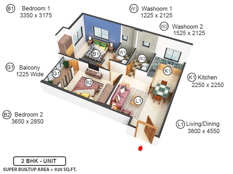 Bhawani Bandhan in Madhyamgram, Kolkata - Price, Reviews & Floor Plan