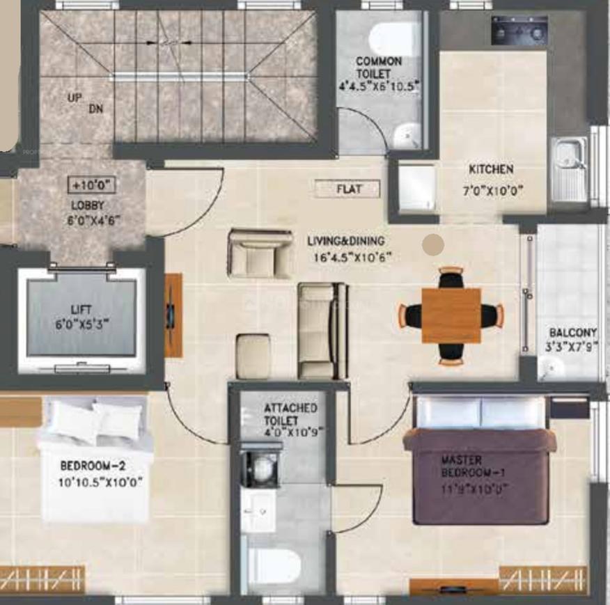 Propshell Lahana in Maduravoyal, Chennai - Price, Reviews & Floor Plan