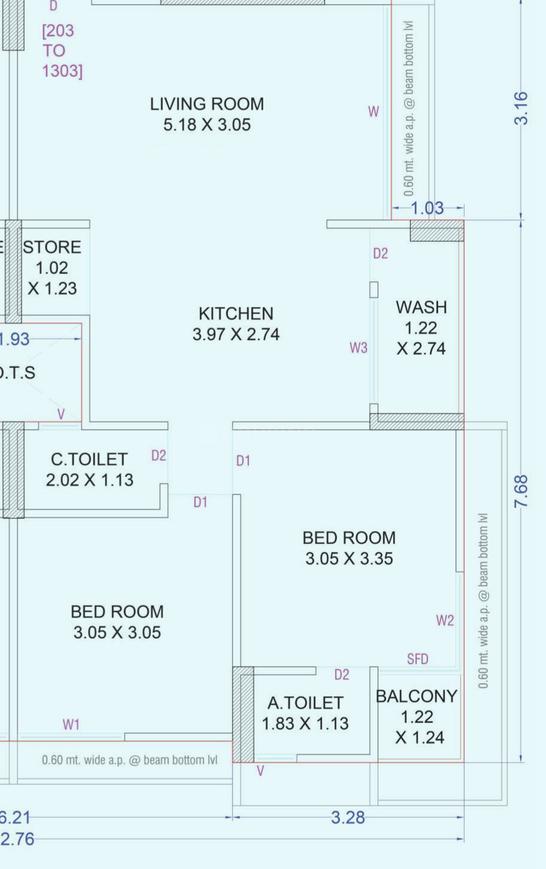Kapiraj Devlopers Shivant Antara Floor Plan Pasodara, Surat