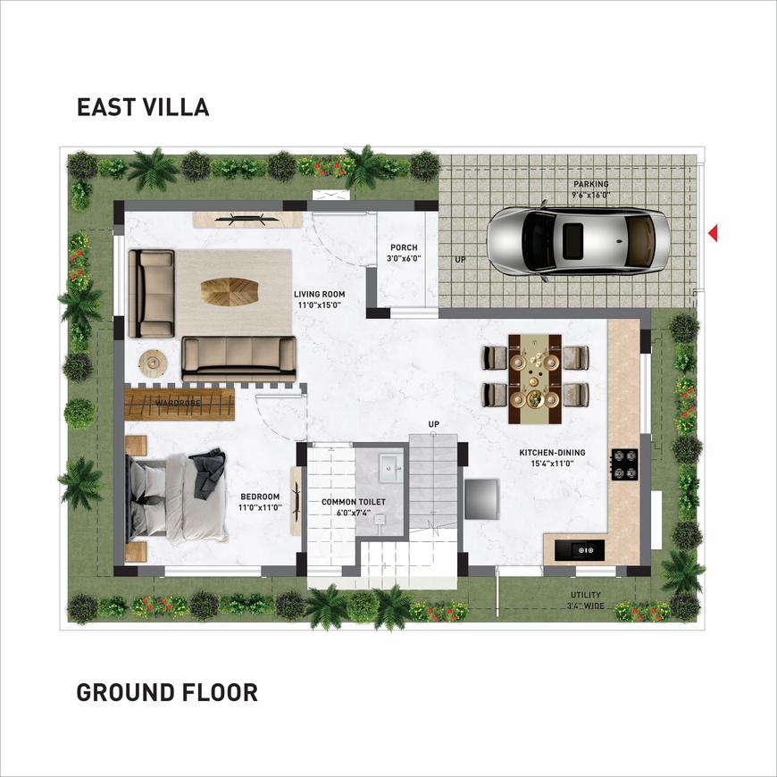 Preeti Iksa Ville in Chikkajala, Bangalore - Price, Reviews & Floor Plan