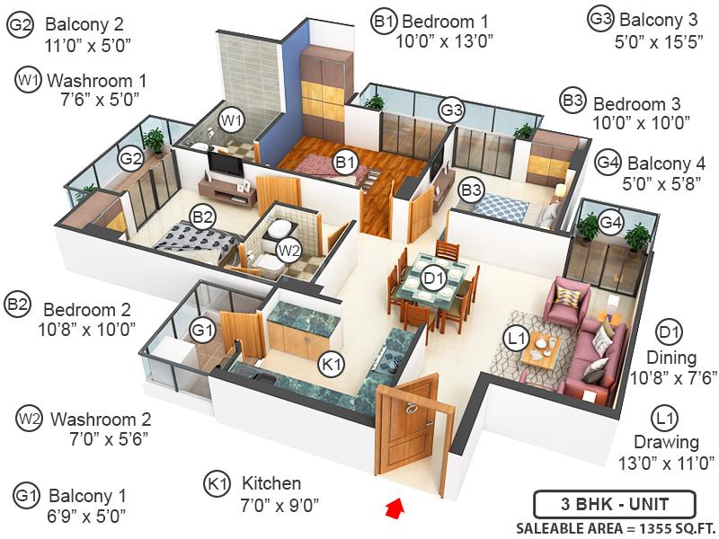 Sublime Spring Elmas in Noida Extension, Noida - Price, Reviews & Floor ...