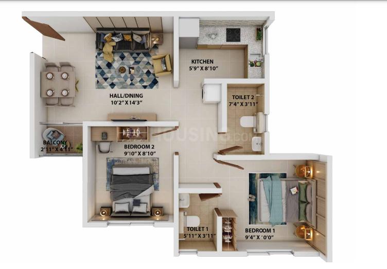 VBHC Haven of Joy in Kambipura, Bangalore - Price, Reviews & Floor Plan