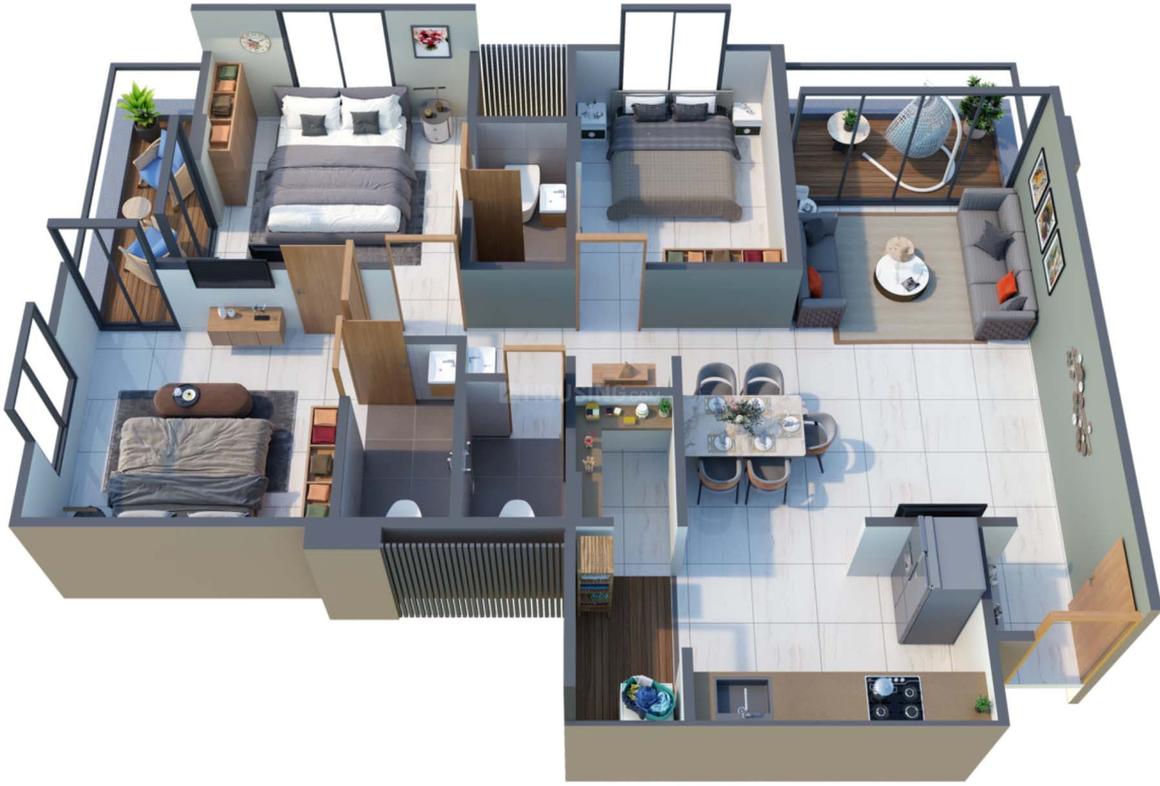 Glorious Crown in Bhosari, Pune - Price, Reviews & Floor Plan