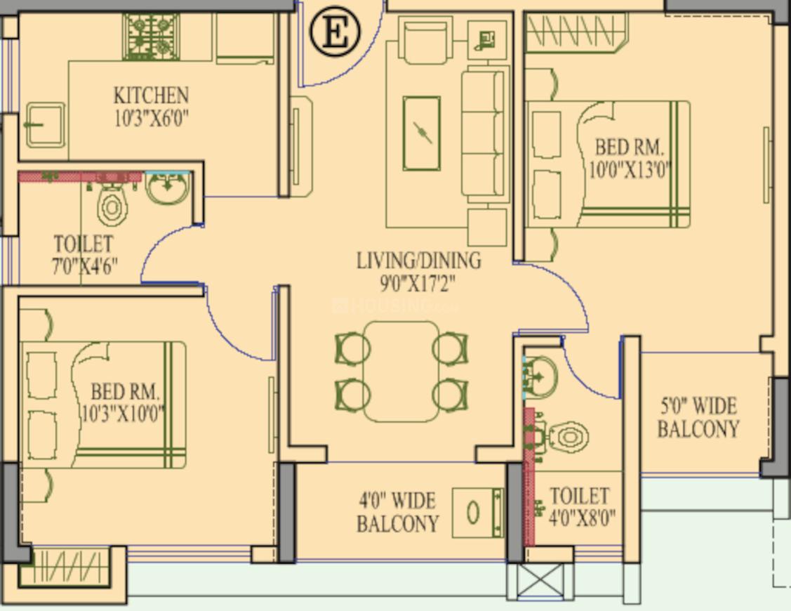 Realmark Realty Seasonss in Joka, Kolkata - Price, Reviews & Floor Plan