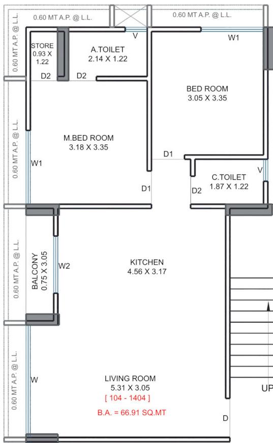 Mithila Palace Floor Plan Mota Varachha, Surat