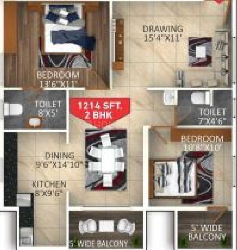 Sk Cosmos in Horamavu, Bangalore - Price, Reviews & Floor Plan