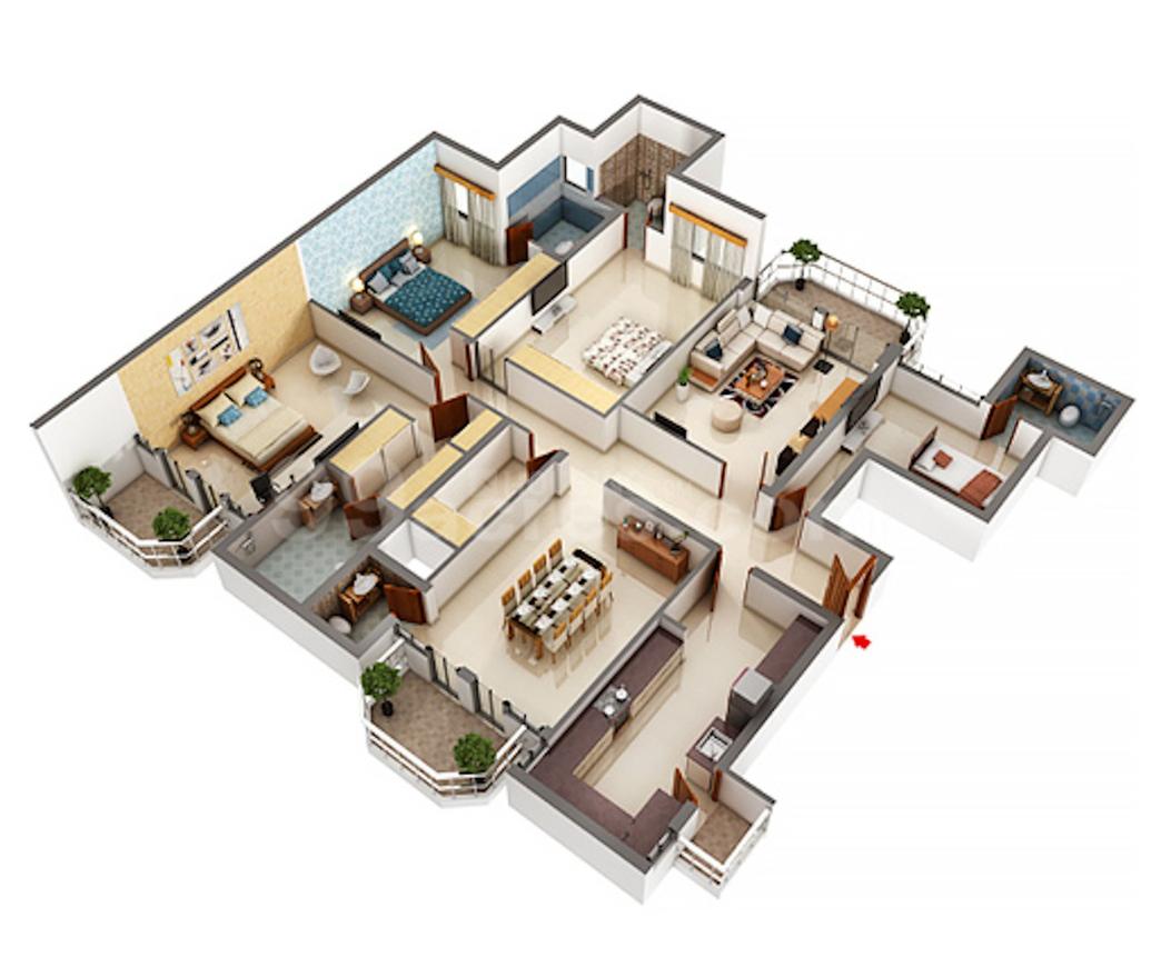 DLF Hamilton Court in DLF Phase 4, Gurgaon - Price, Reviews & Floor Plan