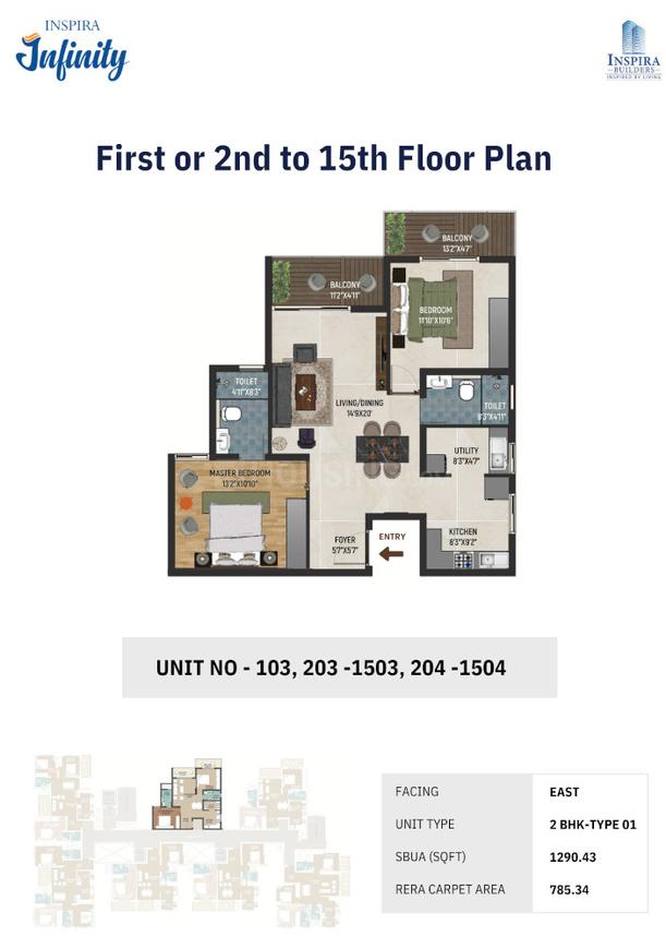 Inspira Infinity in Carmelaram, Bangalore - Price, Reviews & Floor Plan