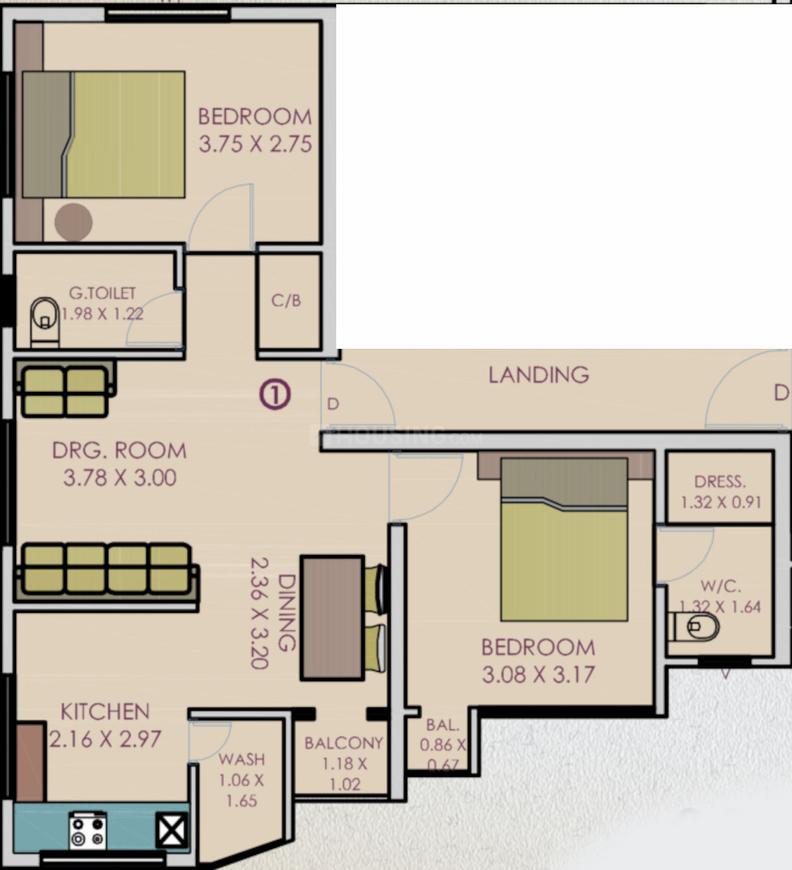 Anjaneya Nirmal Floor Plan Nirmal Nagar, Bhavnagar