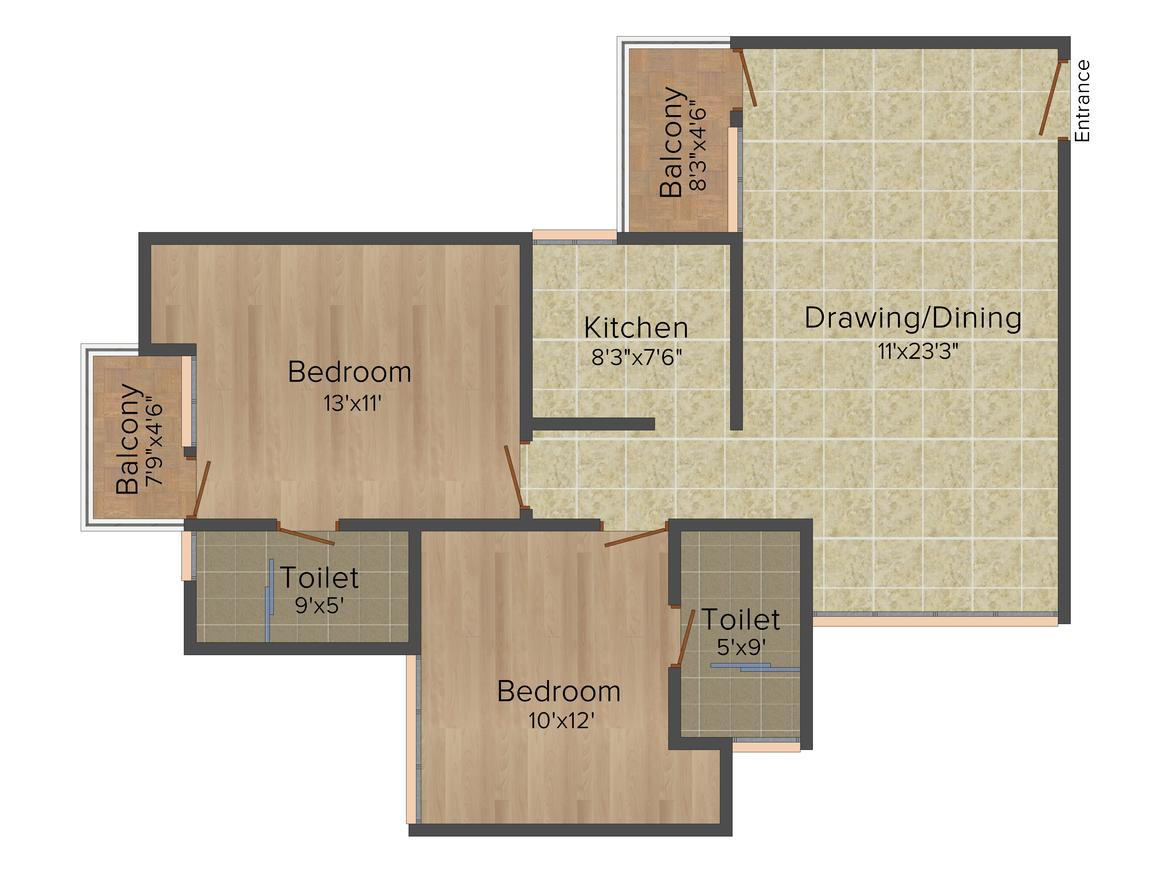 Ramprastha The Atrium in Sector 37D, Gurgaon - Price, Reviews & Floor Plan