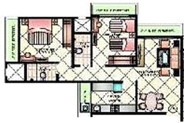 Bhoomi Group Flora Floor Plan Borivali East, Mumbai