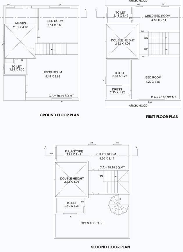 Pacific Pushpak Paradise Floor Plan Gorwa, Vadodara