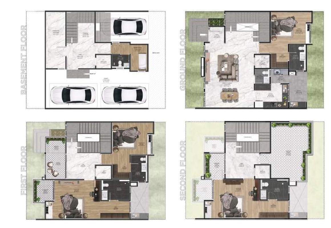 Sattva Springs Floor Plan Badamanavarathekaval, Bangalore