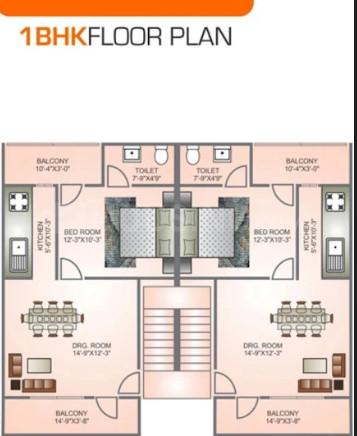 Mehak Residency Floor Plan Khera Dhrampura, Greater Noida