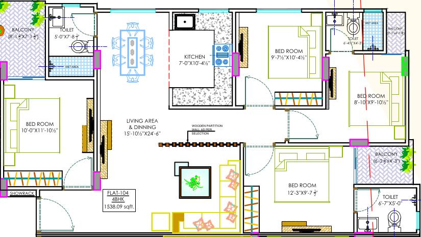 JC Heights 17 Floor Plan Mansarovar, Jaipur