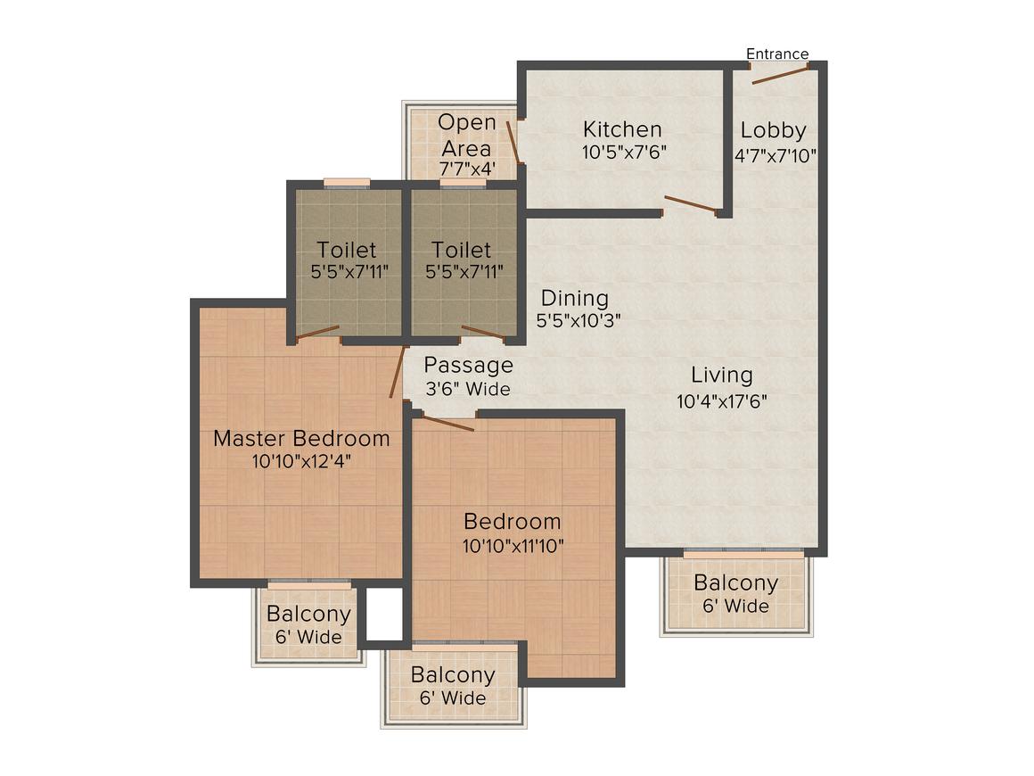 ATS Allure Floor Plan Yeida, Greater Noida