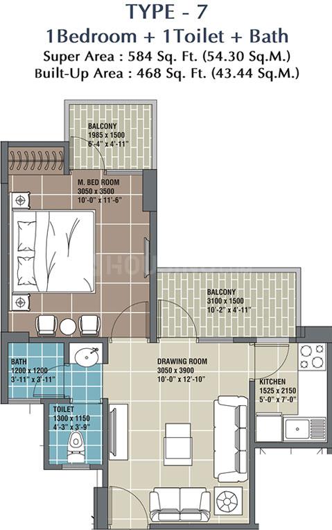 RG Residency in Sector 120, Noida - Price, Reviews & Floor Plan