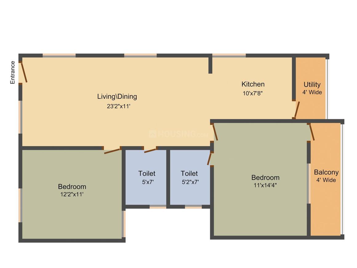 Svc Classic Floor Plan Bommanahalli, Bangalore