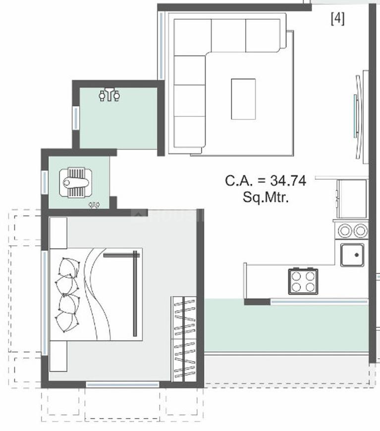 Laxmi Narayan Nilkanth Heights Floor Plan Sachin, Surat