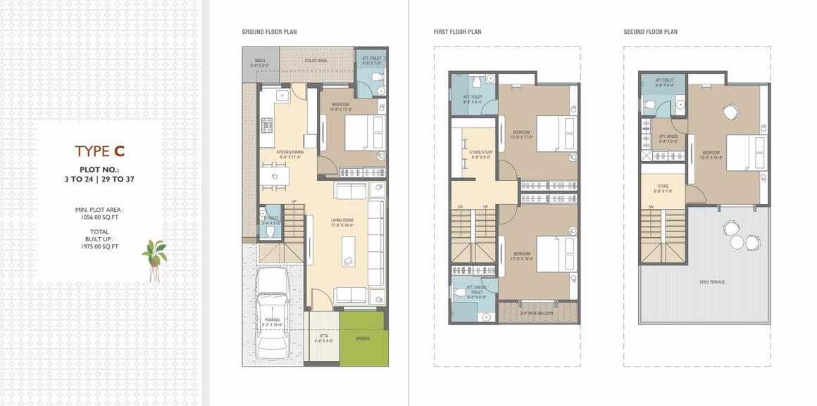 Nilkanth 52 Floor Plan Vadsar, Vadodara