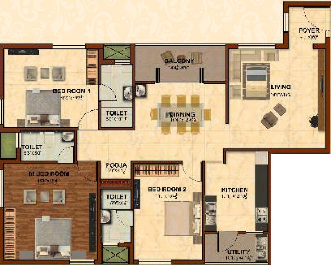 Globus Arima Legend in Nava India, Coimbatore - Price, Reviews & Floor Plan