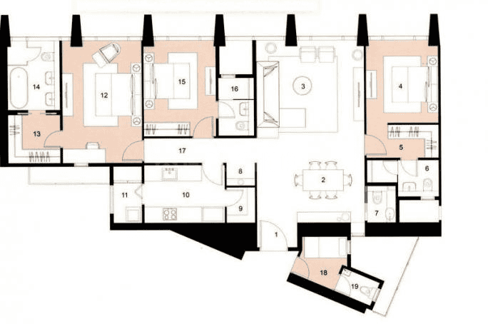 Lodha Kiara Floor Plan Lower Parel, Mumbai