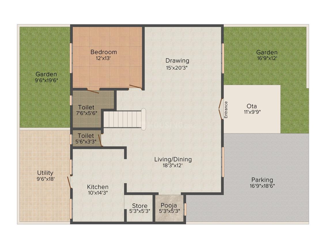 Golden Swarnim Bungalows in Ognaj, Ahmedabad - Price, Reviews & Floor Plan