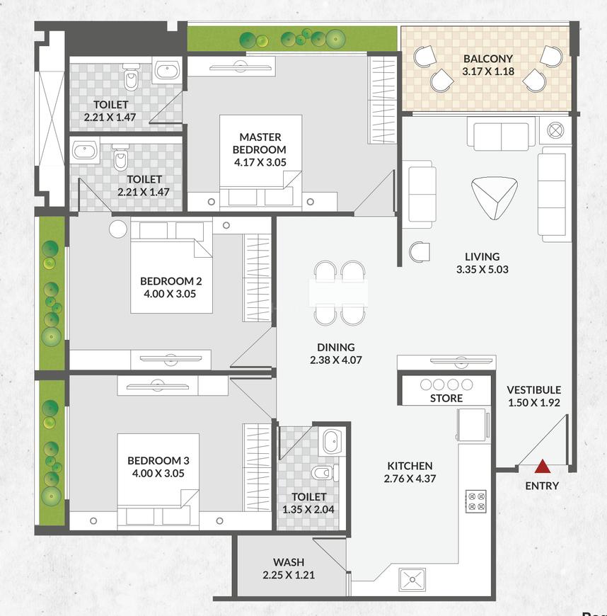 Shivaay The Spenta Serenity Floor Plan Vavol, Gandhinagar
