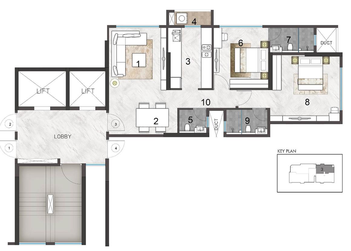 Rustomjee Aden in Bandra East, Mumbai - Price, Reviews & Floor Plan