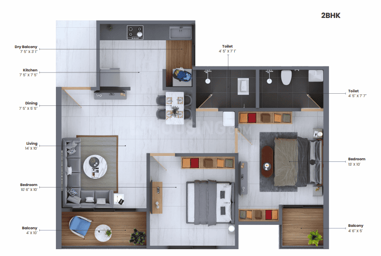 Vision Rhythm in Moshi, Pune - Price, Reviews & Floor Plan