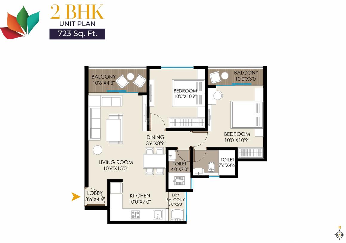 Landmarkk Luxuria in Dudulgaon, Pune - Price, Reviews & Floor Plan