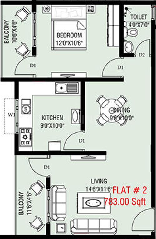 Mandavi Acropolis in Brahmagiri, Udupi - Price, Reviews & Floor Plan