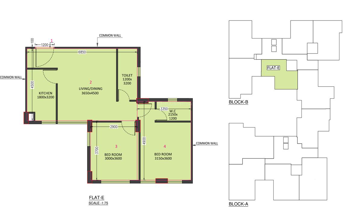 GLS Ruposi Bangla Phase I Floor Plan New Town, Kolkata