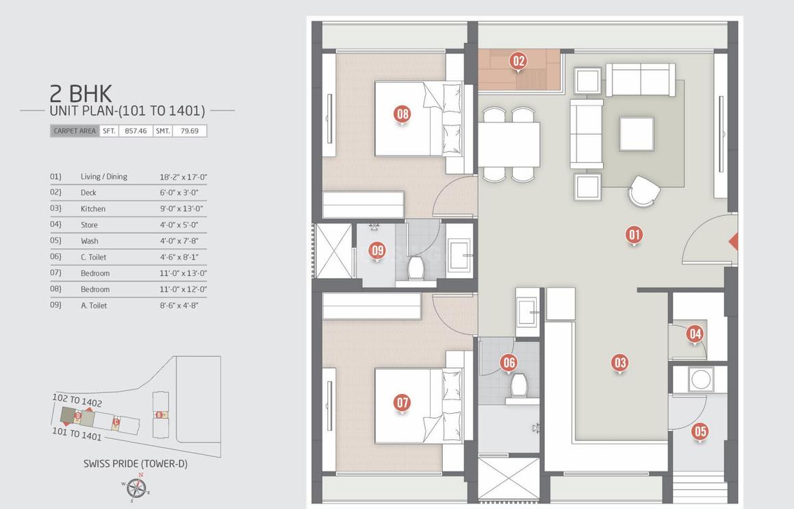 Swiss Point Floor Plan Vijalpore, Navsari