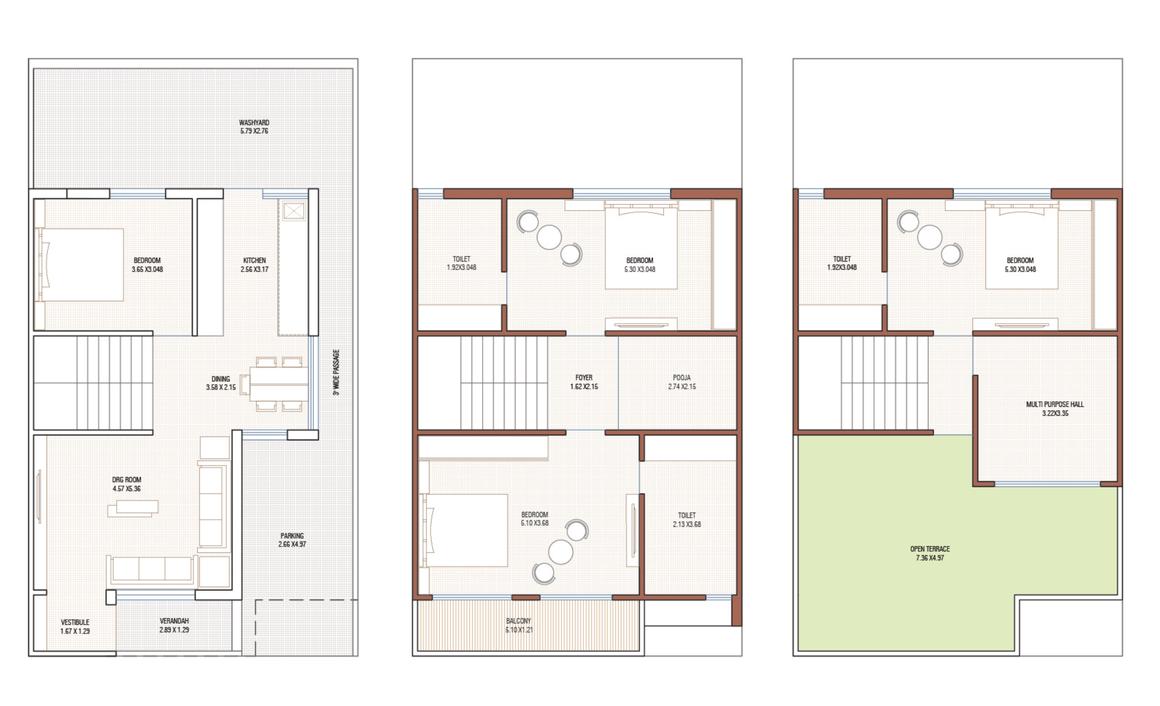 Shree Vrundavan Anantam Floor Plan Raysan, Gandhinagar
