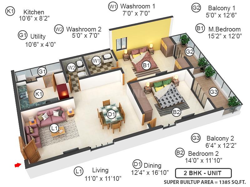 Signature Altius in Kollur, Hyderabad - Price, Reviews & Floor Plan
