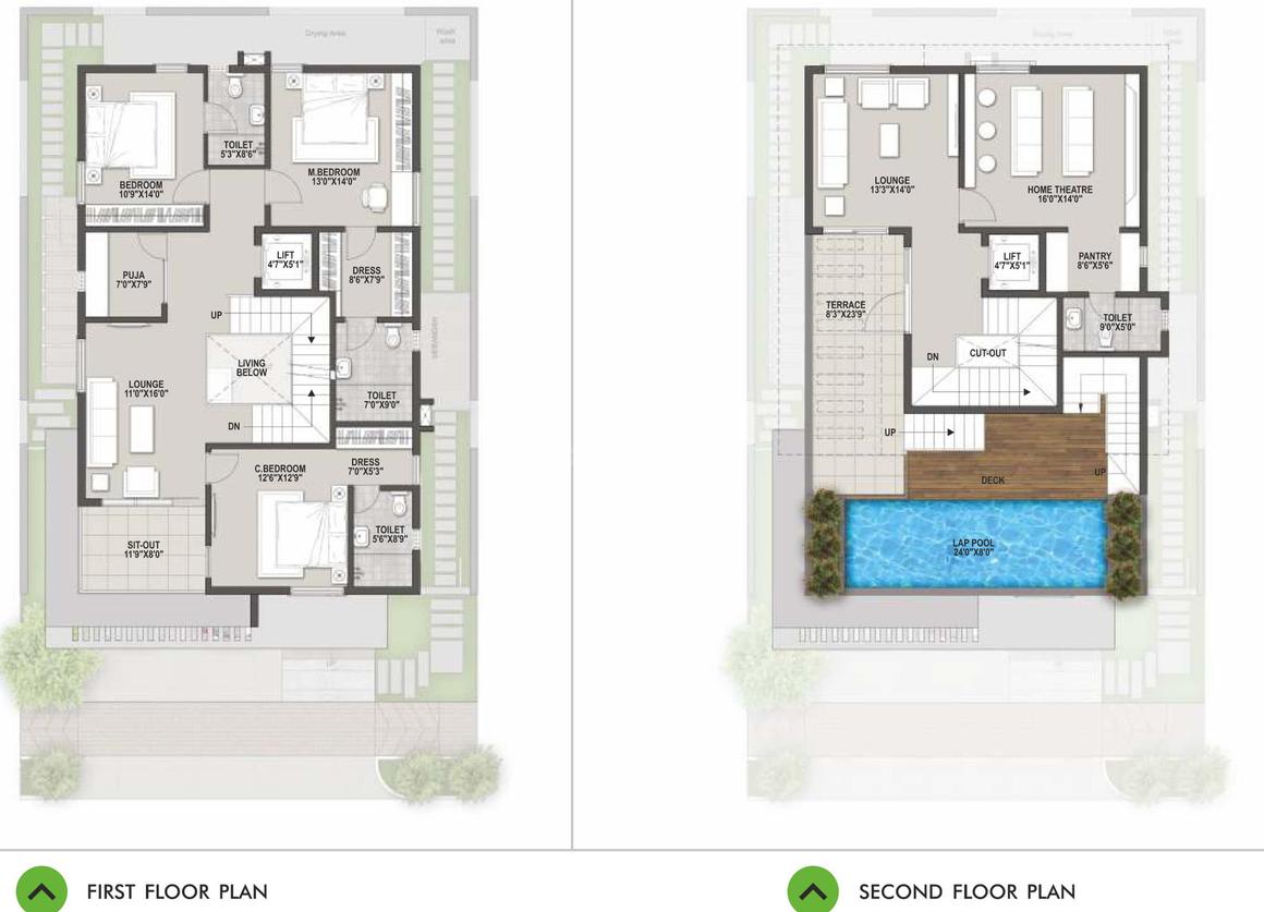 SMR SMS Vinay Casa Carino in Bandlaguda Jagir, Hyderabad - Price ...