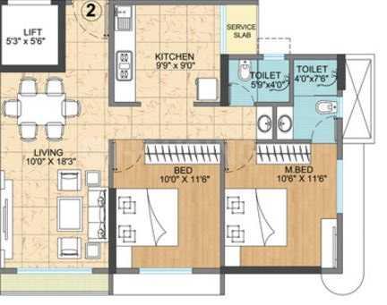 Vijay Vatika 5 in Hiranandani Estate, Thane - Price, Reviews & Floor Plan