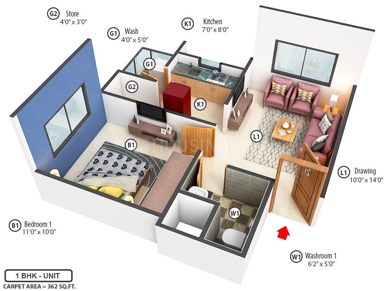 Rajvi Rivera in Nava Vadaj, Ahmedabad - Price, Reviews & Floor Plan