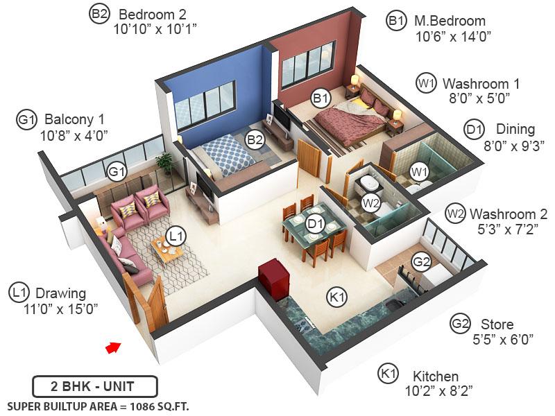Arvind Oasis in Tumkur Road, Bangalore - Price, Reviews & Floor Plan