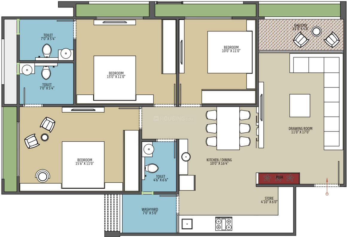 Ansh Amanta in Manipur, Ahmedabad - Price, Reviews & Floor Plan