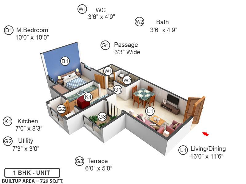 Lodha Palava Downtown in Palava Phase 2, Beyond Thane, Thane - Price ...